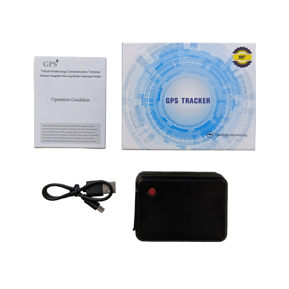4G GPS Portable Tracker Rechargeable Tracking Device Locator – Speedyplus