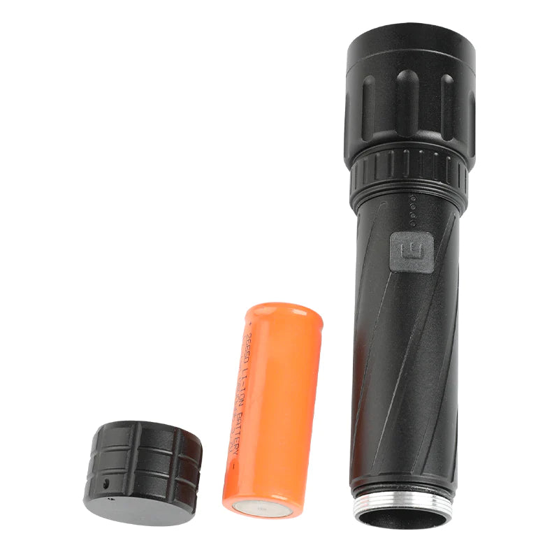 Multifunctional Flashlight Telescopic Type-C Reversible Charging Zoom ...
