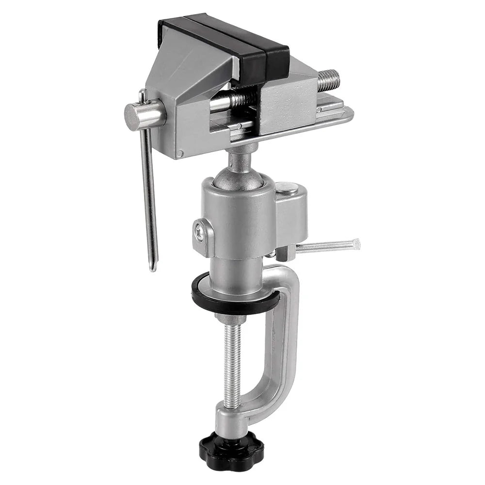 Mini Die Cast Vise Multi Angle 360º Swivel Portable Bench Table Vice C ...