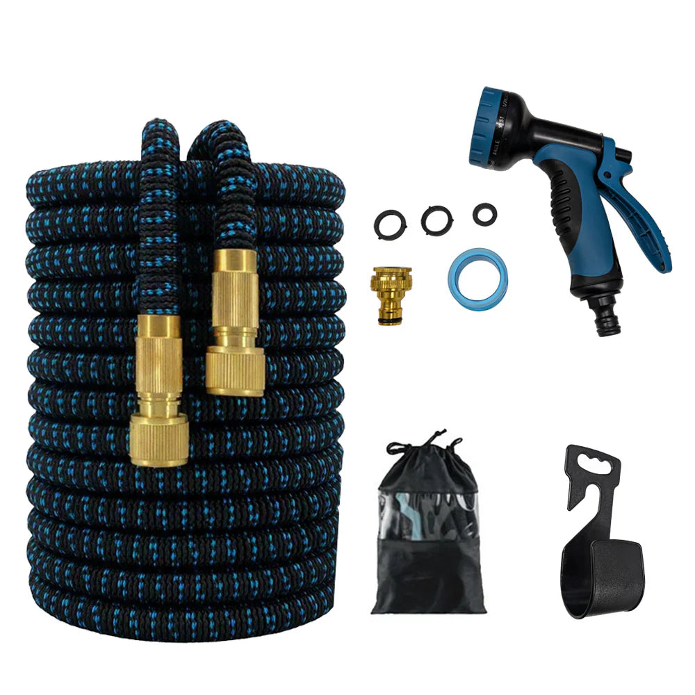 15m 30m Garden Hose Expandable Flexible Hose 10 Functional Nozzle ...