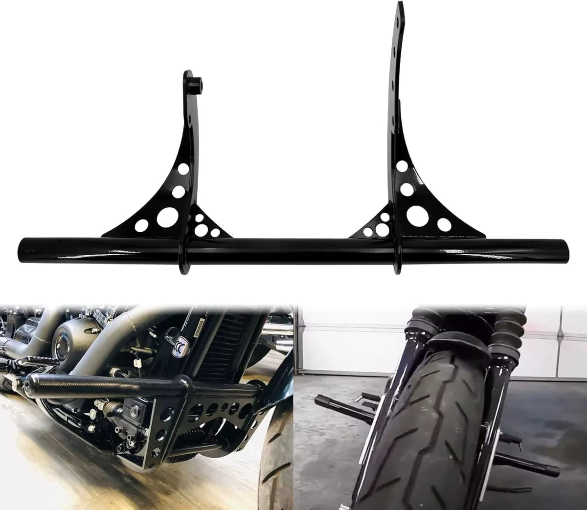 Engine Guard Crash Bar For Harley Street Bob FXBB FXBBS FXFB S Low Rid ...