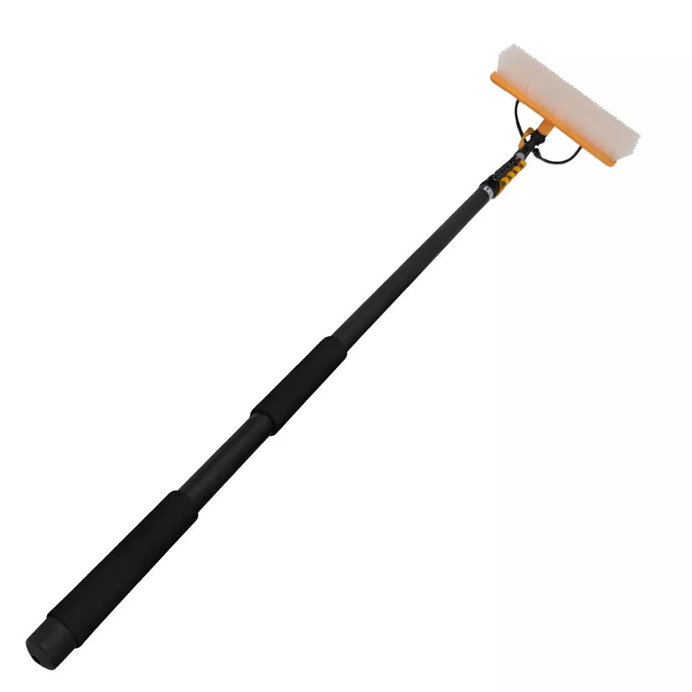 6M Aluminum Telescopic Window Cleaning Pole With Brush Angle Adaptor H ...