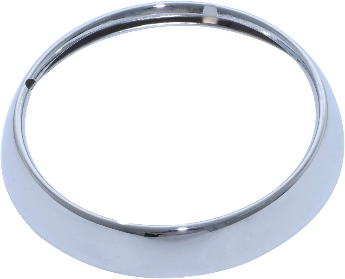 Chrome 7" Headlight Trim Ring For Harley Touring Road King Electra Gli ...